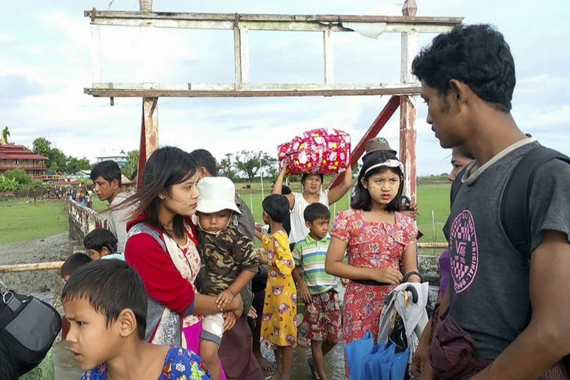 AA rescues 100 hostages held by Myanmar junta | Mizzima Myanmar News ...