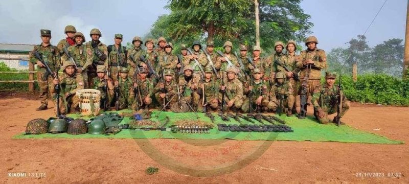 Ethnic alliances occupy eight Myanmar military outposts on third day of ...