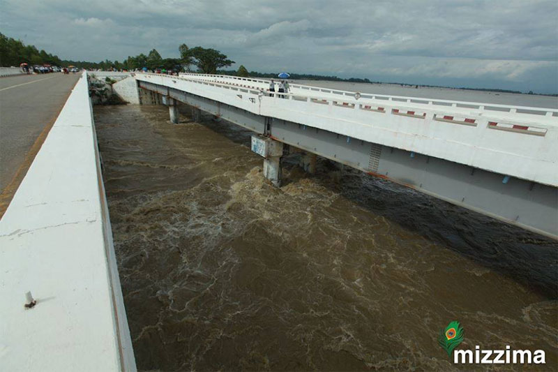 Myanmar dam overflow floods 100 villages | Mizzima Myanmar News and Insight