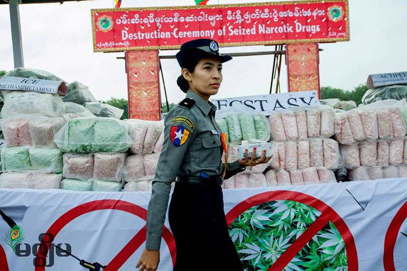 Myanmar committed to combating drugs | Mizzima Myanmar News and Insight