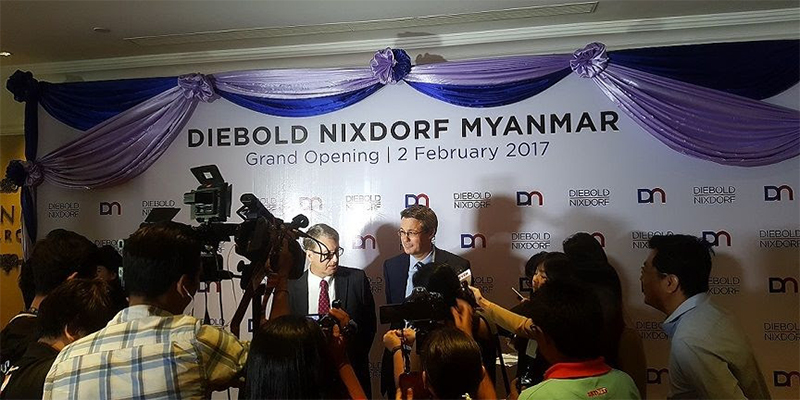 Diebold Nixdorf sets up an office in Yangon | Mizzima Myanmar News and ...