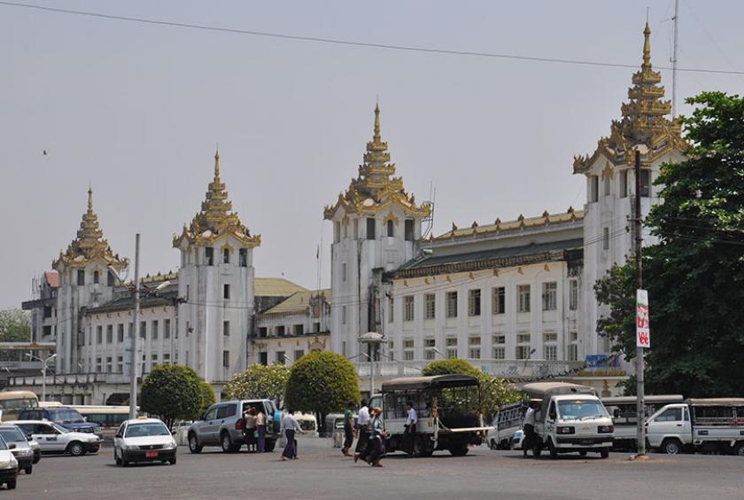 Yangon Central Station upgrade project stopped | Mizzima Myanmar News ...