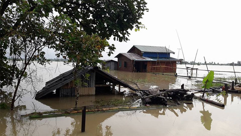 Bago and Yangon Region latest areas hit by flooding | Mizzima Myanmar ...