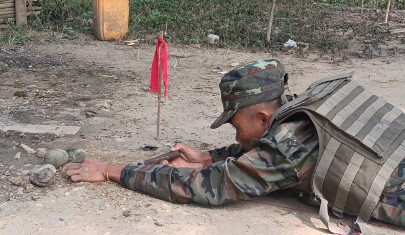 Junta forces booby trap Gangaw Township police station with mines ...