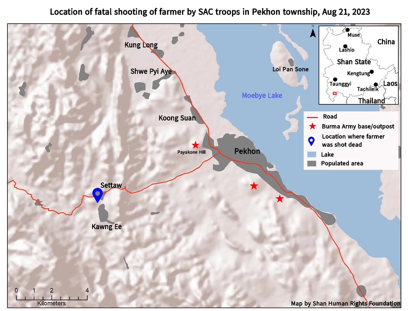 Junta kills farmer, injures wife and demands 3,500,000 kyats for their ...