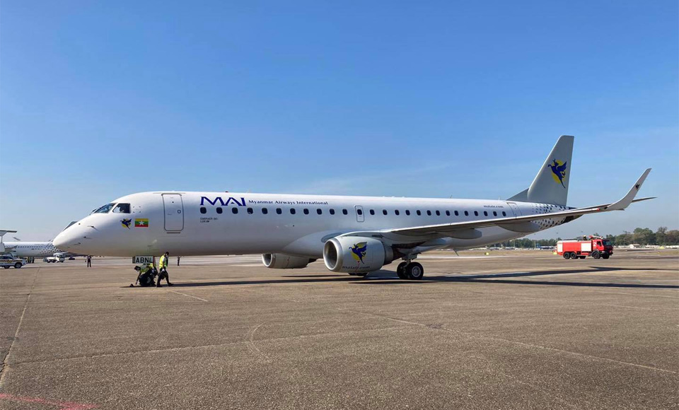 MAI commences services with the Embraer E190 regional jet | Mizzima ...