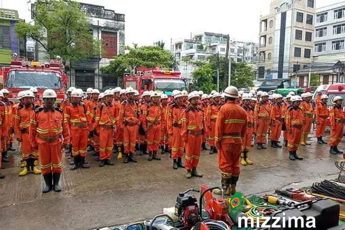 Mandalay Region Fire Department gets ready for flooding relief ...