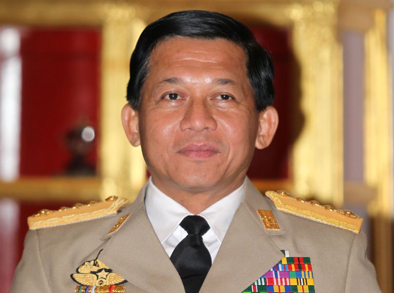 Min Aung Hlaing to visit India, confirm security cooperation | Mizzima ...