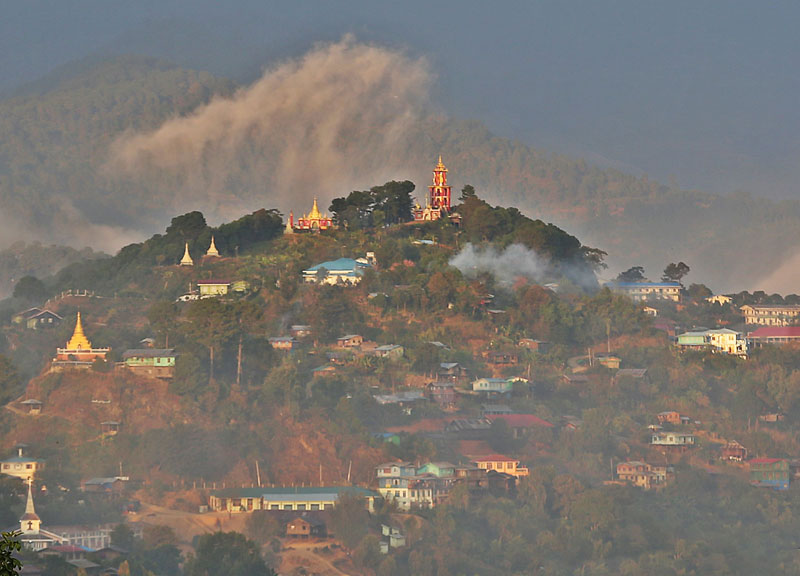 Mindat, Chin State, under martial law | Mizzima Myanmar News and Insight