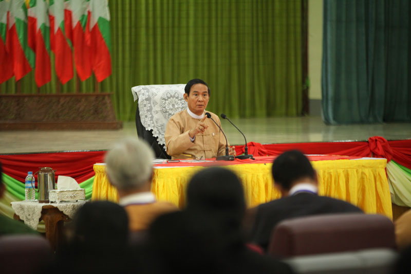Myanmar President calls for increased momentum in reform | Mizzima ...