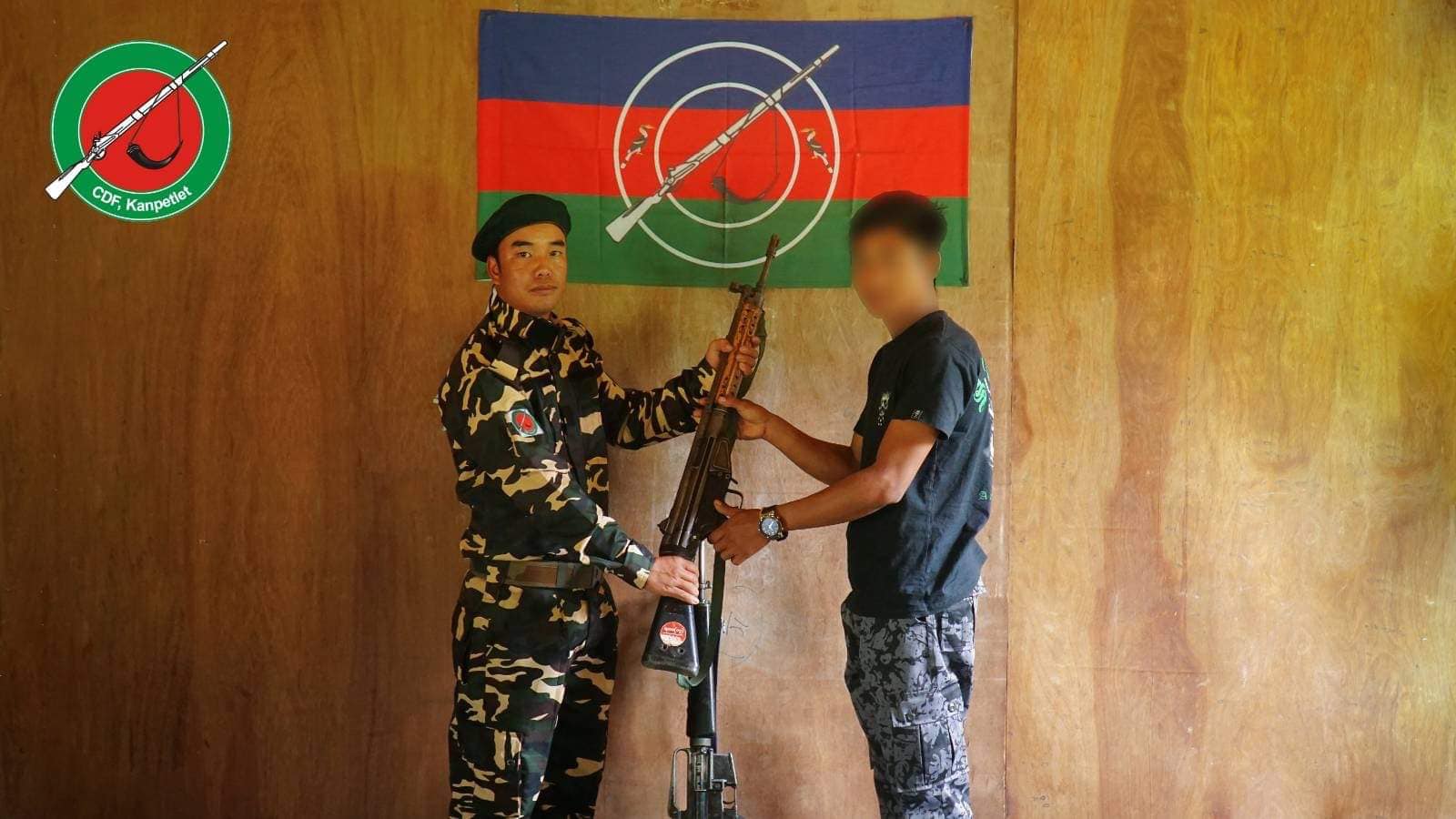 Myanmar policeman surrenders to local defence force in Chin State ...