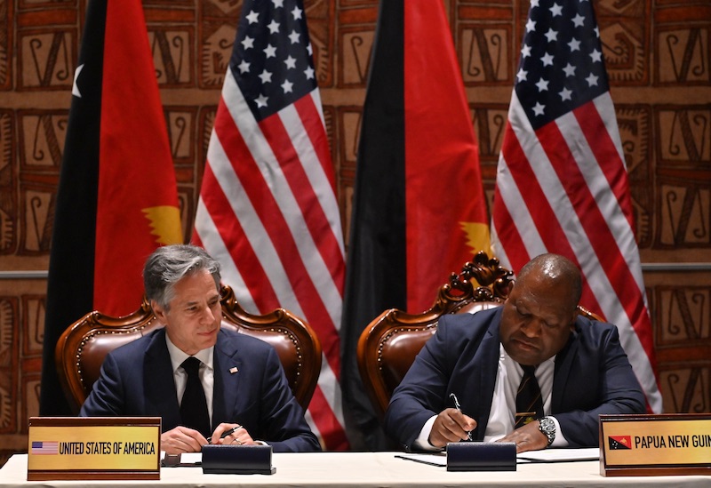 Papua New Guinea Us Sign Security Pact With Eye On China Mizzima