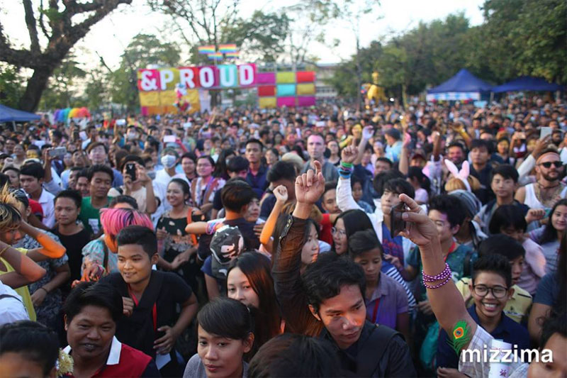 Myanmar LGBT festival goes public for first time | Mizzima Myanmar News ...