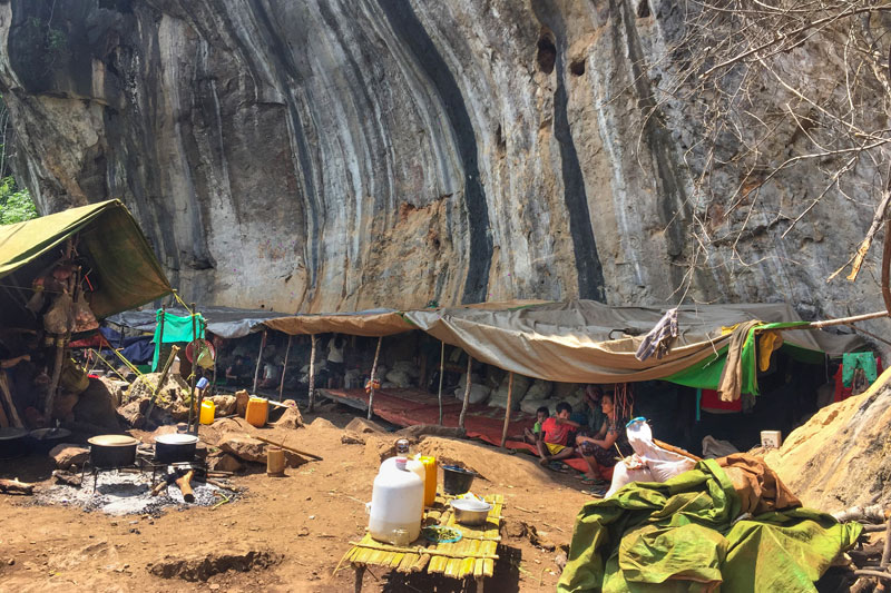 Refugees in Kayah State suffering from food shortages | Mizzima Myanmar ...