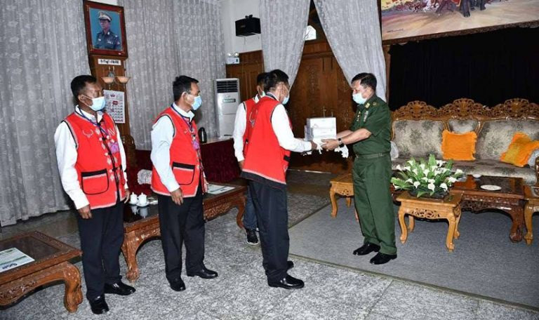Senior General Min Aung Hlaing meets with UWSA, NDAA | Mizzima Myanmar ...