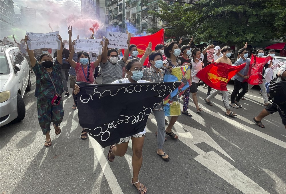 Spring Revolution sees youth and women take bigger role | Mizzima ...