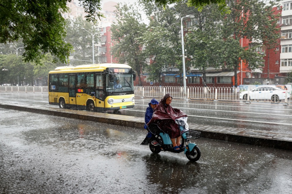 Tens of thousands evacuated as northern China hit by torrential rain ...