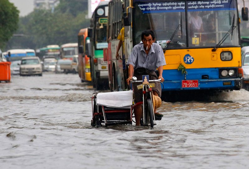 Yangon presented with a flood hazard model | Mizzima Myanmar News and ...