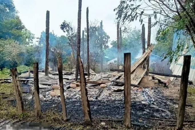 Junta forces leave trail of destruction in Magwe’s Gangaw Township ...