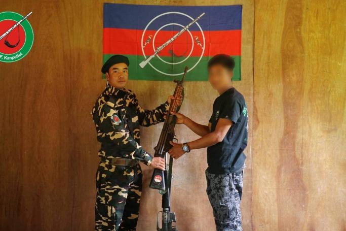 Myanmar policeman surrenders to local defence force in Chin State ...